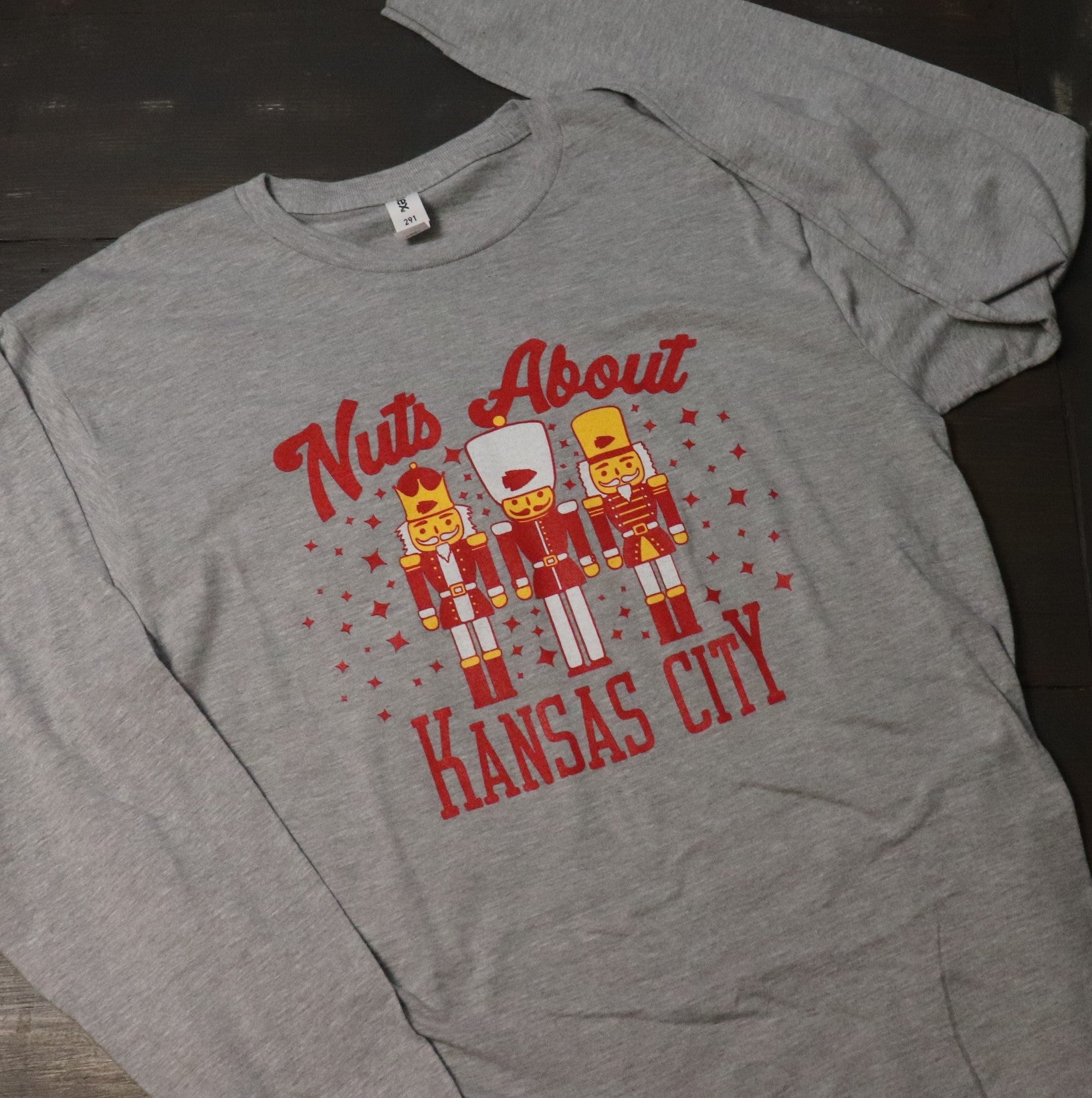 Nuts About Kansas City Long Sleeve – KC Shirts