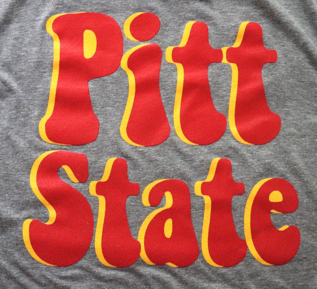 Pitt State Bubble Letters - KC Shirts