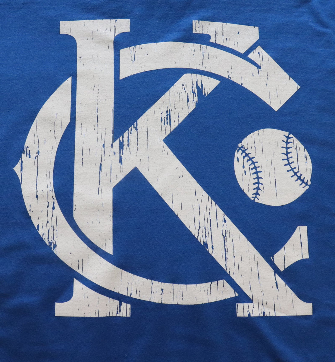 KC with baseball Long Sleeve - KC Shirts